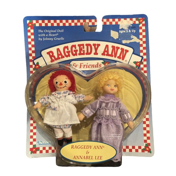 Toys | Vintage Raggedy Ann Friends Annabel Lee 1997 Kenner Figure Set ...